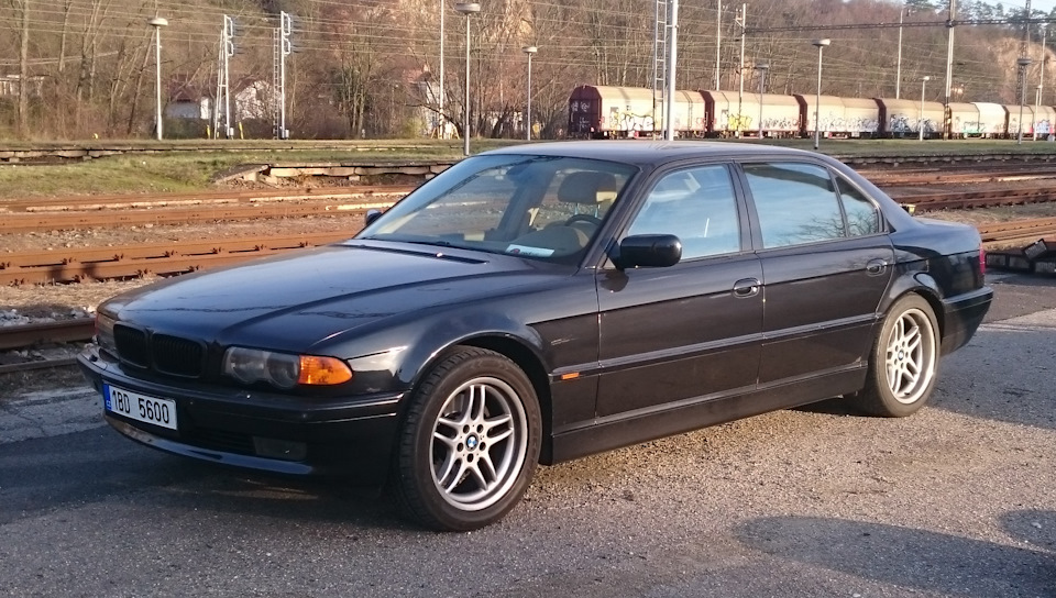 61 стиль на зиму — BMW 7 series (E38), 5,4 л, 1998 года | колёсные ...