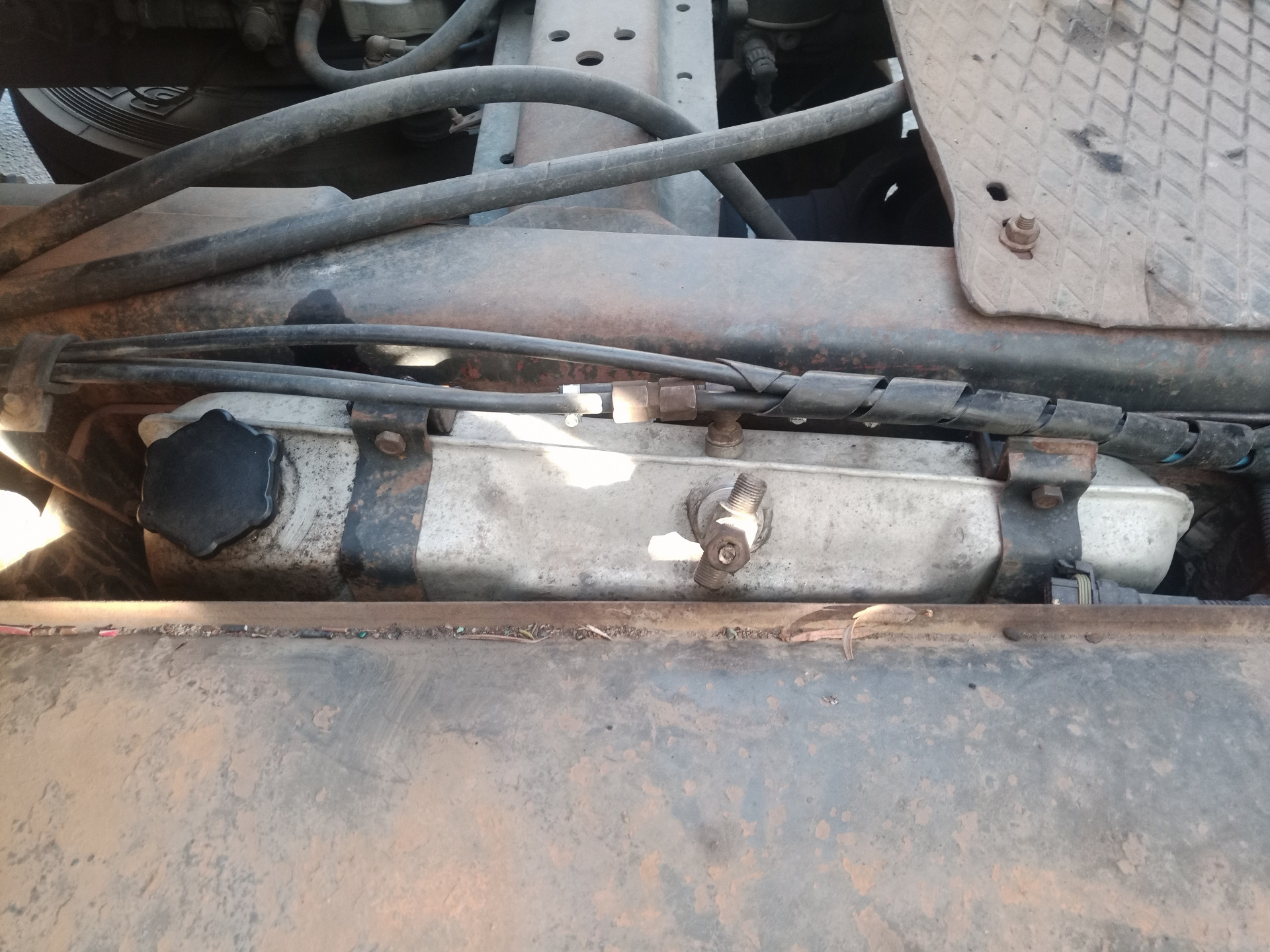 Установка ПЖД 14ТС-Mini-24-GP на МАЗ 5440 в замен штатного. — МАЗ 5440 ...