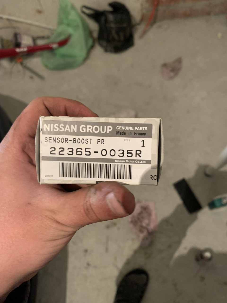 223650035R Датчик давления впускного воздух RENAULT | Запчасти на DRIVE2