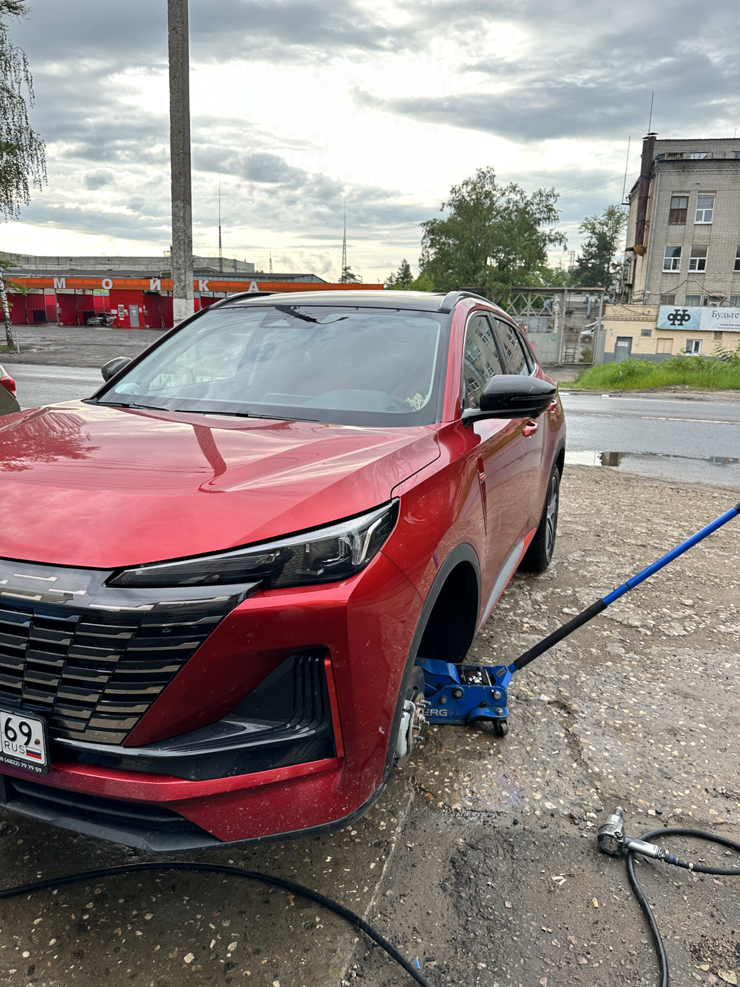 #6 Нулевое ТО, первая неисправность, первый гарантийный ремонт — Changan CS55 Plus (2G), 1,5 л ...