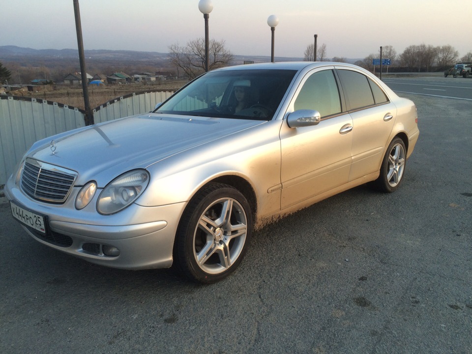 Новые колеса — Mercedes-Benz E-Class (W211), 3,5 л, 2005 года | колёсные диски | DRIVE2