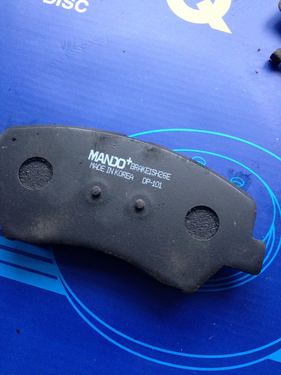 581013XA00 Комплект тормозных колодок KIA HYUNDAI | Запчасти на DRIVE2