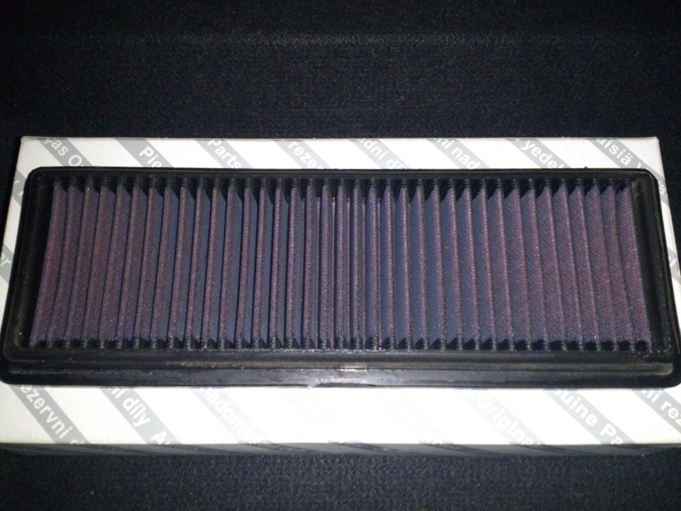 Баловство или K&Nский нулевик в штатное место. Часть 4. Снял на зиму ...