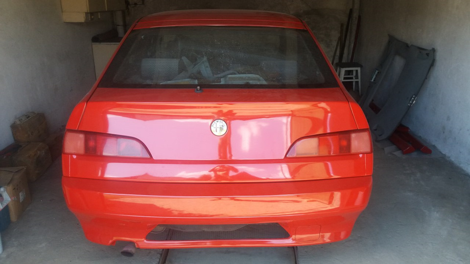 Заводские но модернизированные бампера на АР146 — Alfa Romeo 146, 1,7 л ...