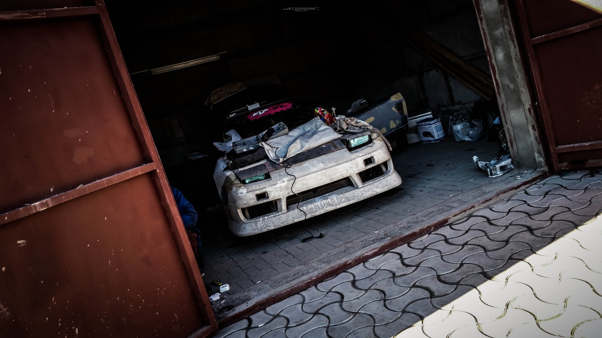 Новый гараж — Nissan 240SX Chuki (S13), 2,5 л, 1992 года | эвакуация ...