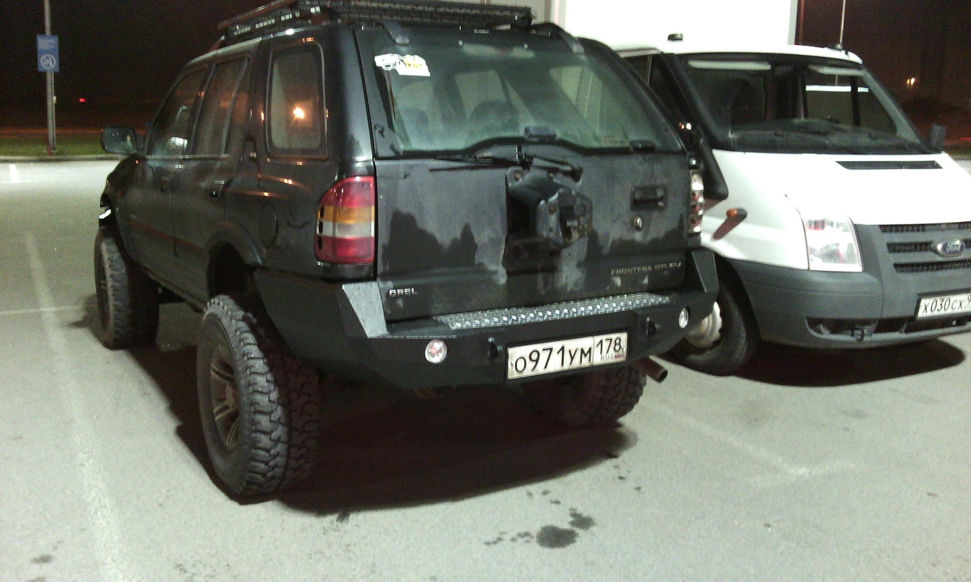 Силовик занял свое место. — Opel Frontera B, 2,2 л, 1999 года | тюнинг ...