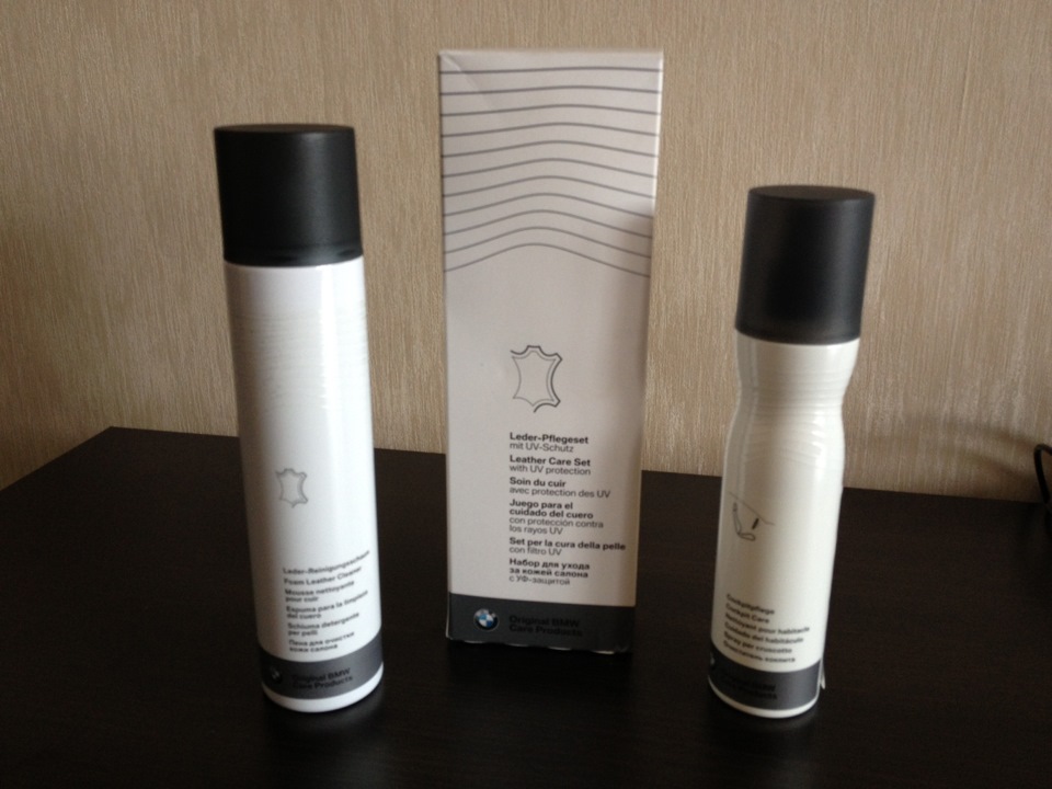 Оригинальные средства по уходу за салоном BMW — BMW 5 series (E60), 2,5 ...