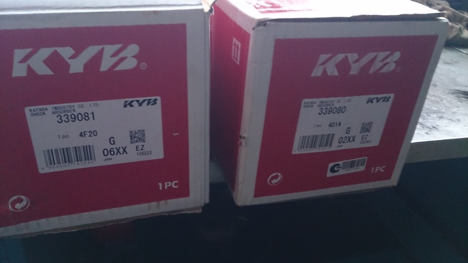 Поменял стойки на Аутовские — Mitsubishi Lancer X, 2,4 л, 2008 года ...