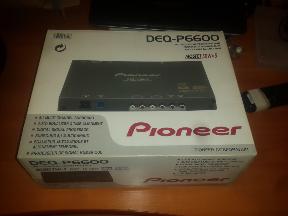 Звуковой процессор Pioneer DEQ-P6600 — Ford Transit (6G), 2,4 л, 2000 года | автозвук | DRIVE2