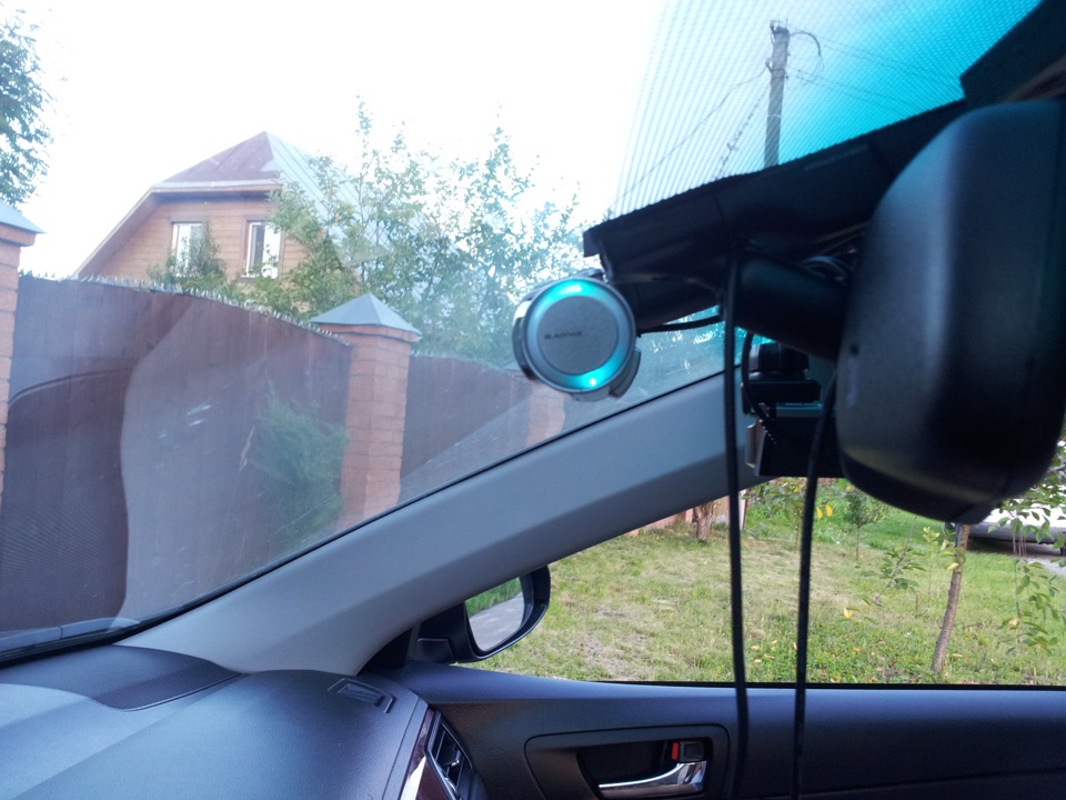 BlackVue DR400G-HD II + Cobra SLR 600 — Toyota Camry (XV50), 2,5 л ...