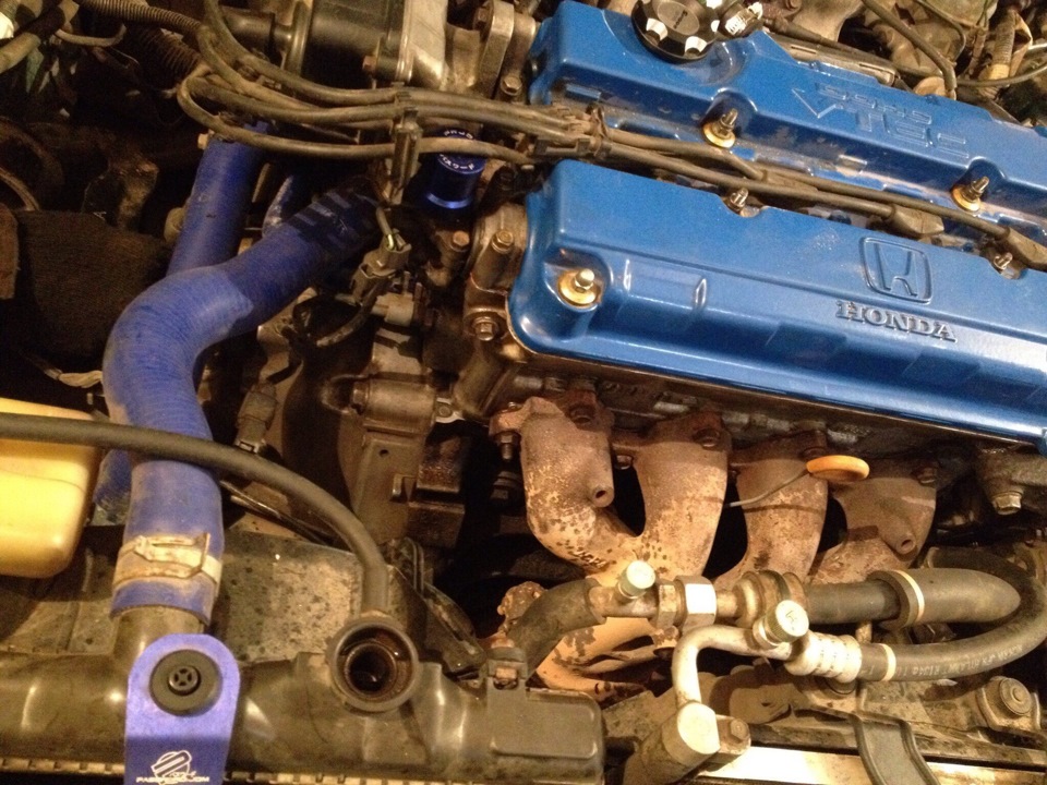 B20 Vtec часть 3. Собран — Honda Civic Hatchback (6G), 2 л, 1999 года ...