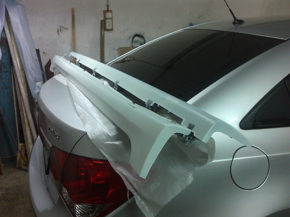 Юбилейные накладки на пороги — Chevrolet Cruze (1G), 1,6 л, 2011 года ...