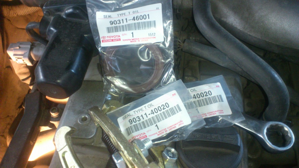 Замена ГРМ и сопутствующих деталей)) — Toyota Progres, 3 л, 2000 года ...