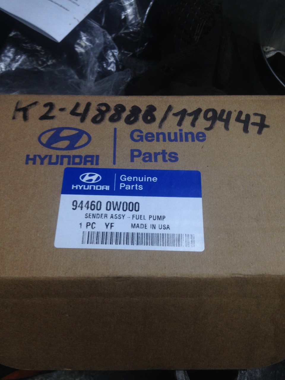 944600W000 Датчик уровня топлива KIA HYUNDAI | Запчасти на DRIVE2