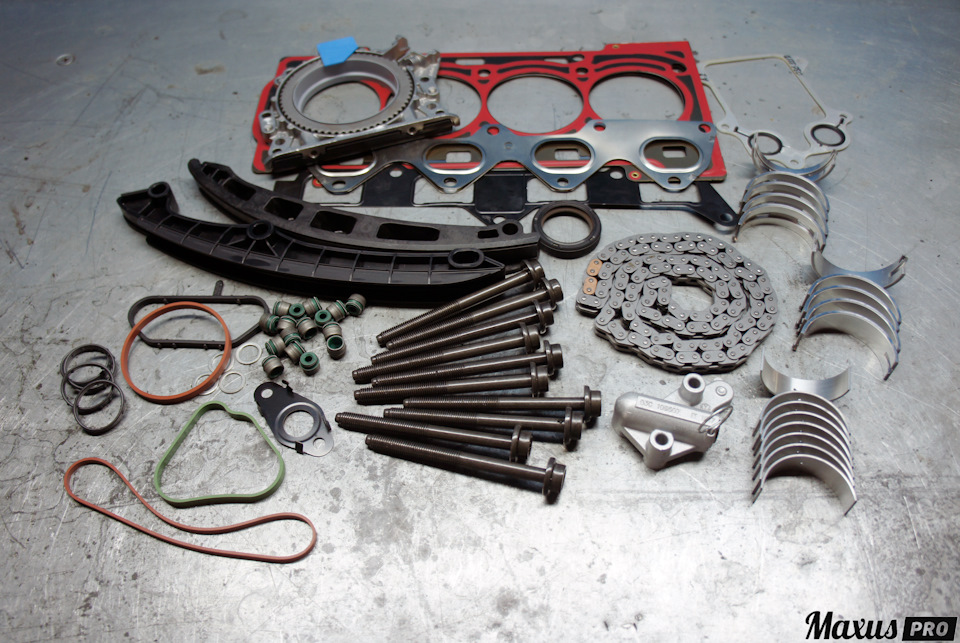 Замена поршневой на двигателе Volkswagen Group 1.4 TSI CAV EA111 ...