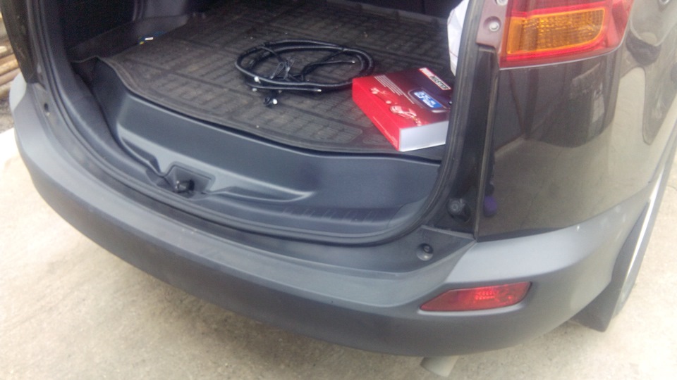 17. Парктроник Parkmaster 29-4-A Black (Часть I I. Установка.) — Toyota RAV4 (IV), 2 л, 2015 ...
