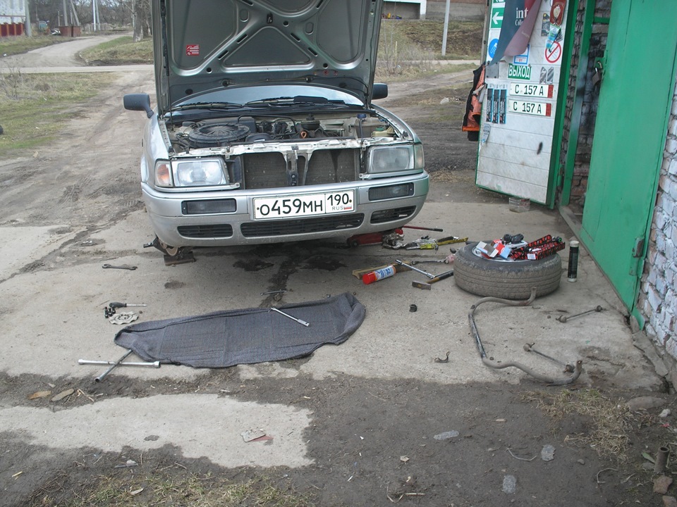 стук в подвеске — Audi 80 B4 2 л 1992 года своими руками Drive2