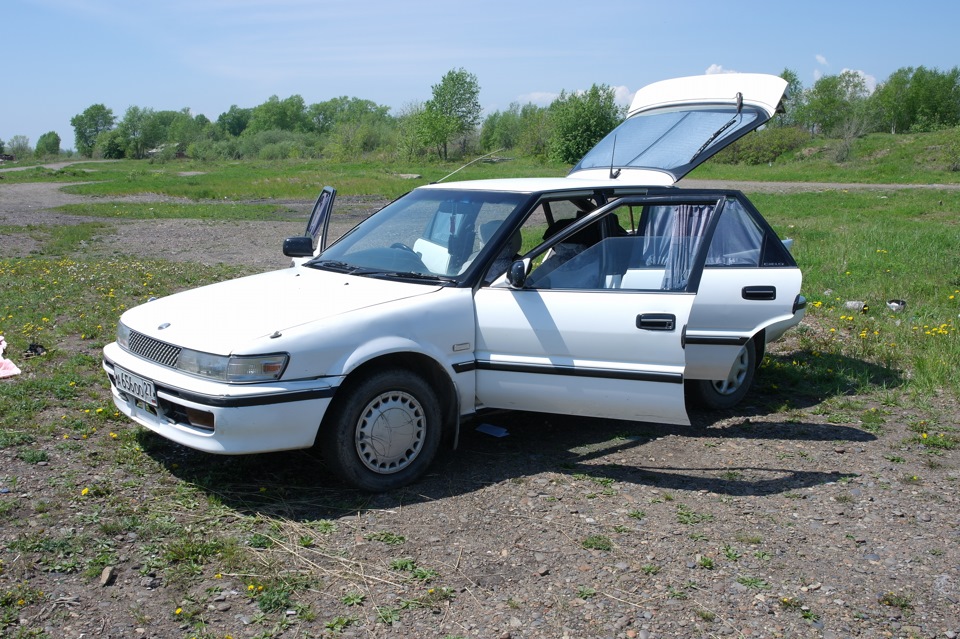 немного фото — Toyota Sprinter (90), 1,5 л, 1988 года | фотография | DRIVE2