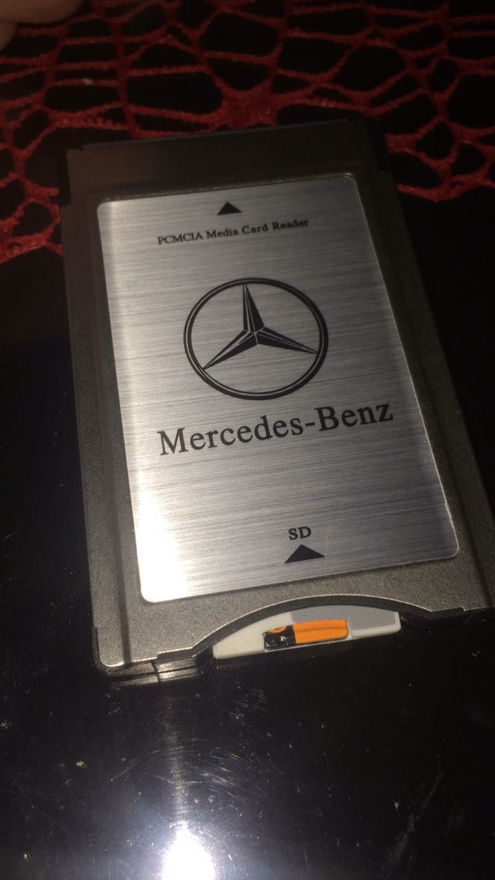 Адаптер PCMCIA для SDCard — Mercedes-Benz S-Class (W221), 6 л, 2006 ...