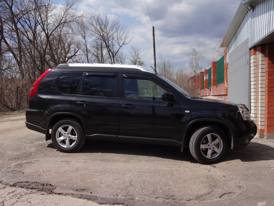 Новые диски на16 — Nissan X-Trail II (t31), 2 л, 2008 года | колёсные ...