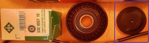 532055710 Ролик INA | Запчасти на DRIVE2