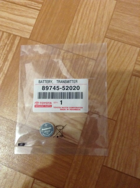 8974552020 Элемент питания CR1632 TOYOTA LEXUS | Запчасти на DRIVE2