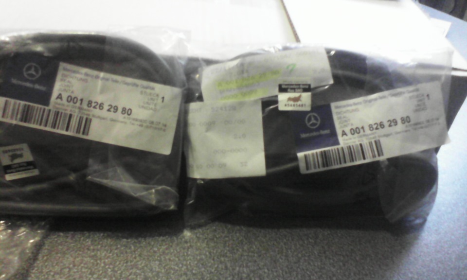 A0018262980 Уплотнитель MERCEDES | Запчасти на DRIVE2