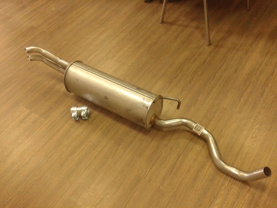 ВЫХЛОПНАЯ ТРУБА — Volkswagen Bora (1G), 1,4 л, 2000 года | тюнинг | DRIVE2