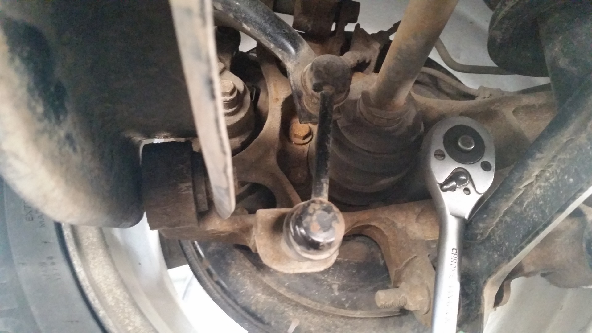 Замена задней ступицы и косточки стабилизатора — Subaru Legacy (BL/BP ...