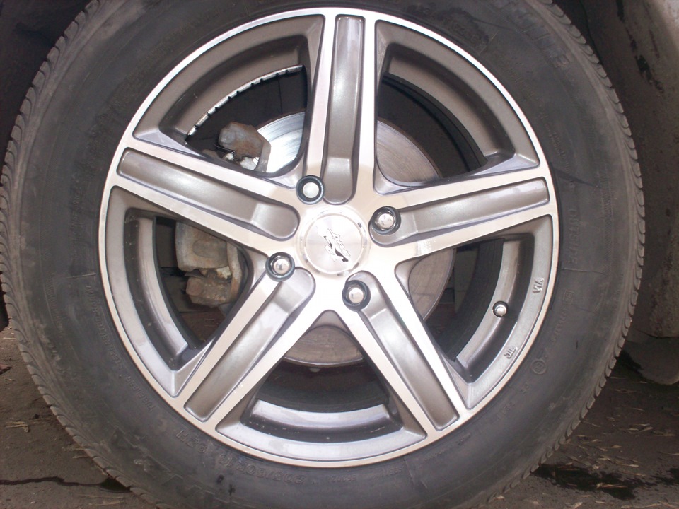 Диски — R1 Sport — Hyundai Sonata IV (EF), 2 л, 2007 года | колёсные ...