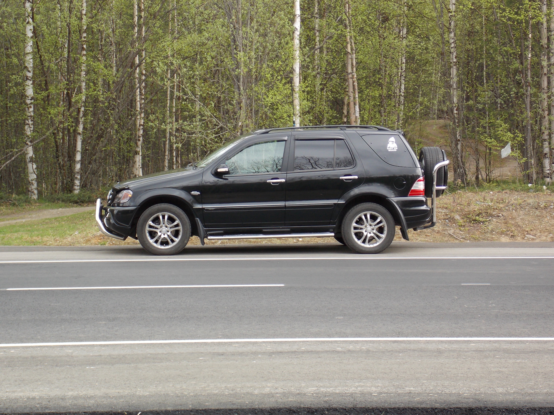 Прошло полтора года эксплуатации — Mercedes-Benz M-Class (W163), 3,7 л ...
