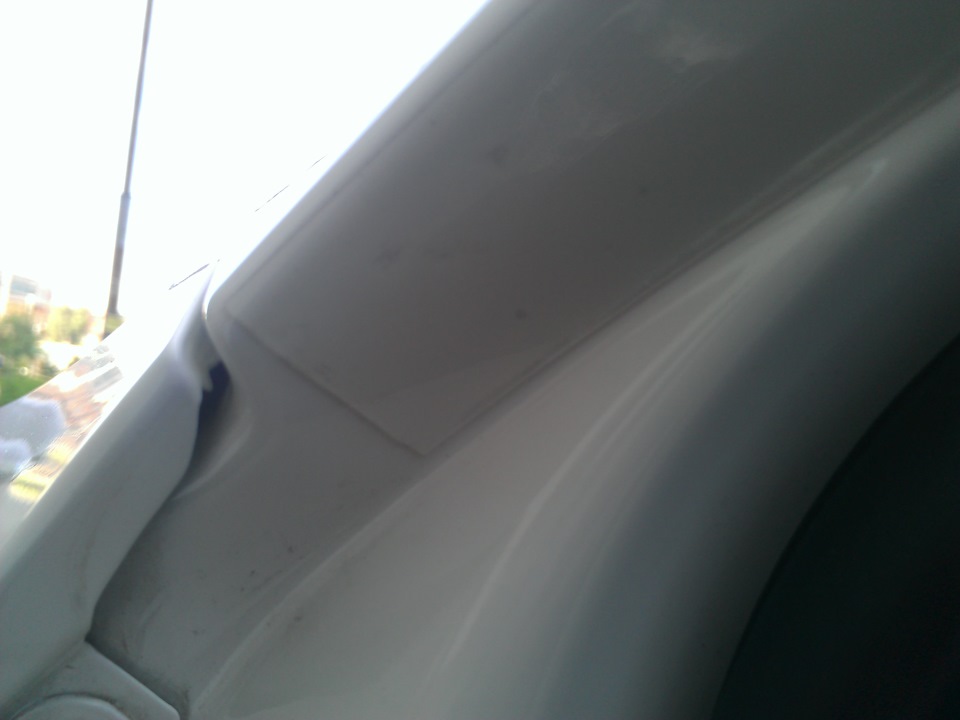 Гарантийный ремонт лакокрасочного покрытия. — Volkswagen Jetta VI, 1,6 ...