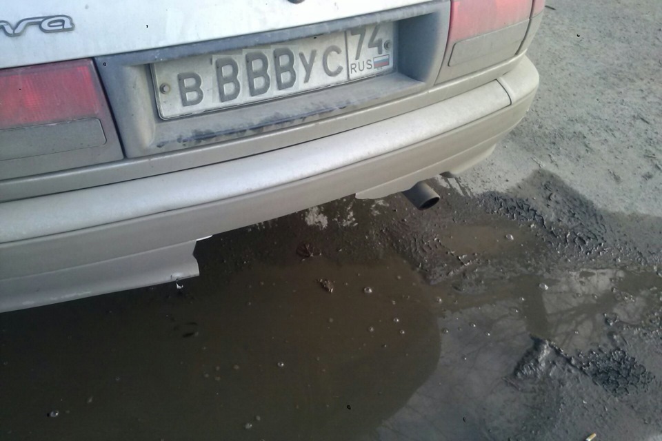 Что можно придумать с задним Бампером 31105 — DRIVE2