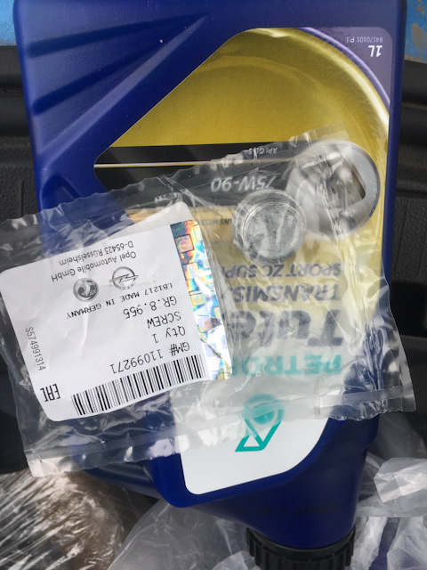 11099271 Пробка сливная акпп GM | Запчасти на DRIVE2