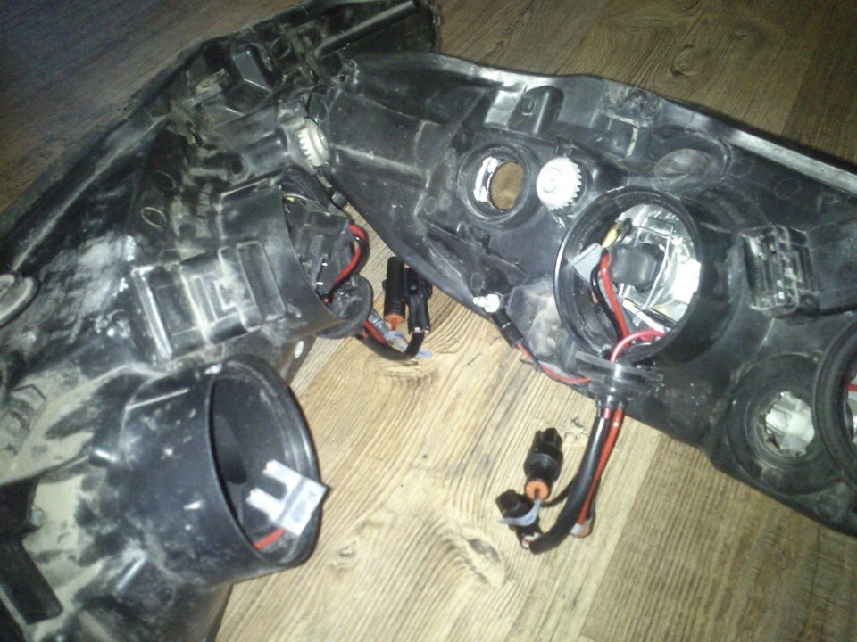 Фары от призрака — Nissan Almera II (N16), 1,5 л, 2005 года | тюнинг ...