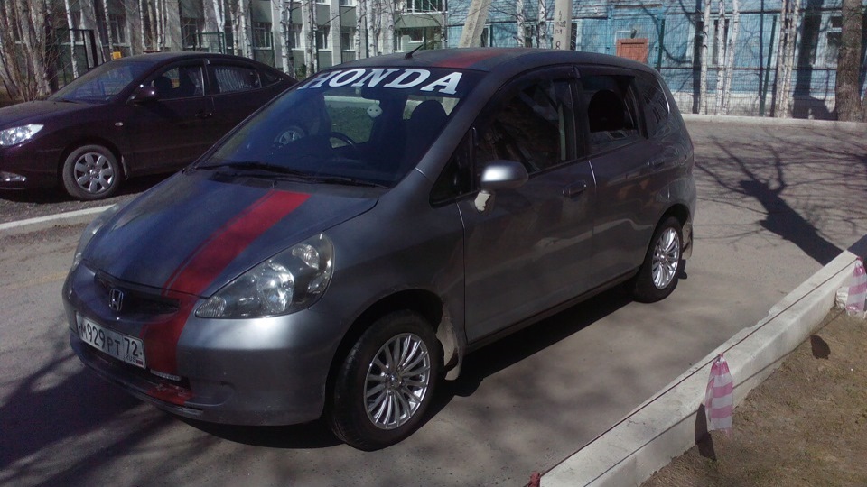 Honda Fit (1G) 1.5 бензиновый 2002 | "хома 4WD" на DRIVE2