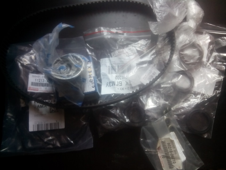 Замена ремня ГРМ — Toyota Corolla (100), 1,6 л, 1993 года | своими ...