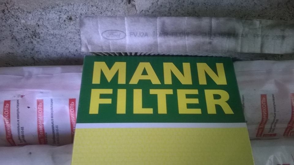 Свободное дыхание(фильтр салона) — Ford Kuga (1G), 2,5 л, 2012 года ...