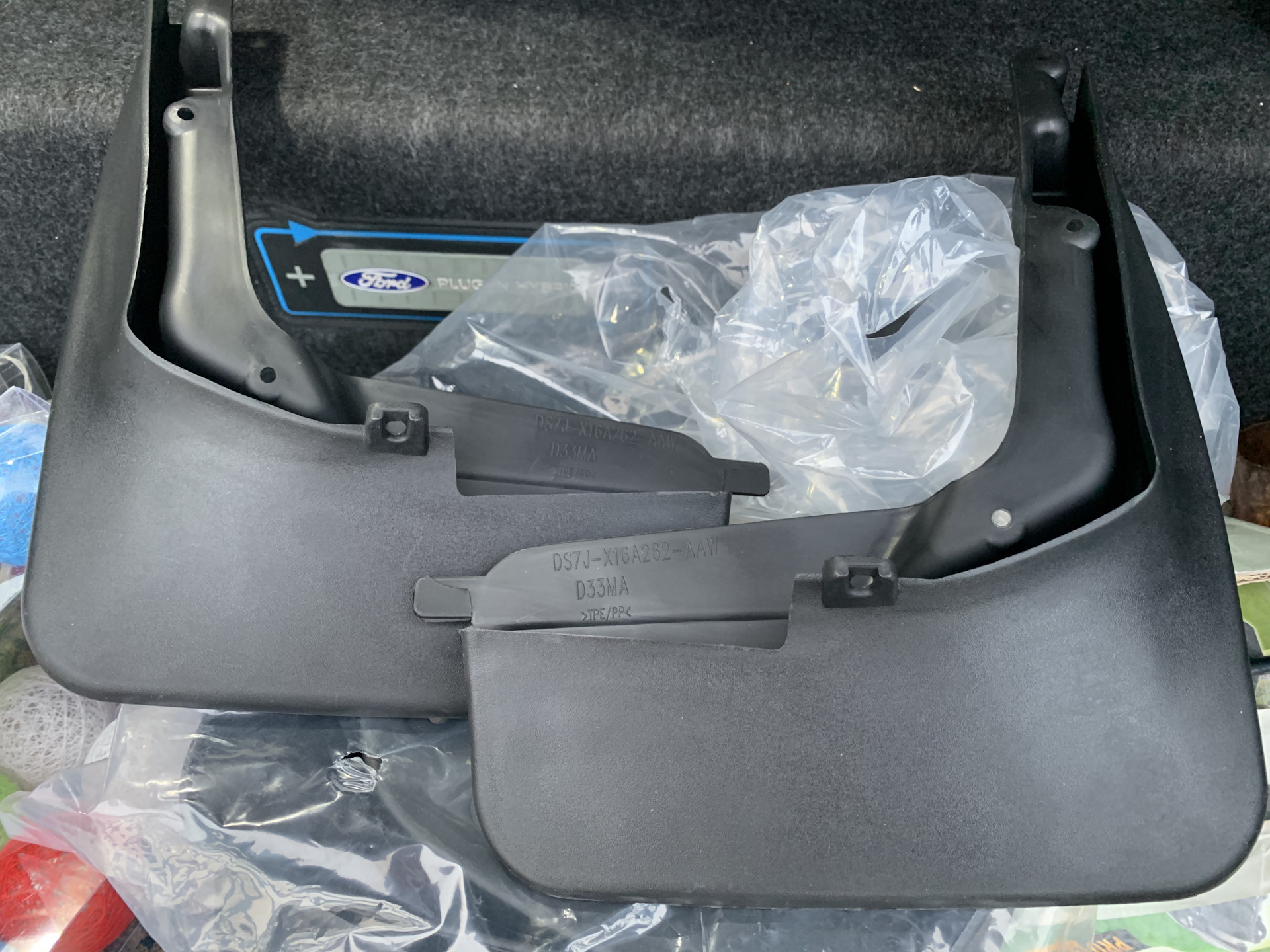 Установил брызговики — Ford Fusion (America) (2G), 2 л, 2016 года ...