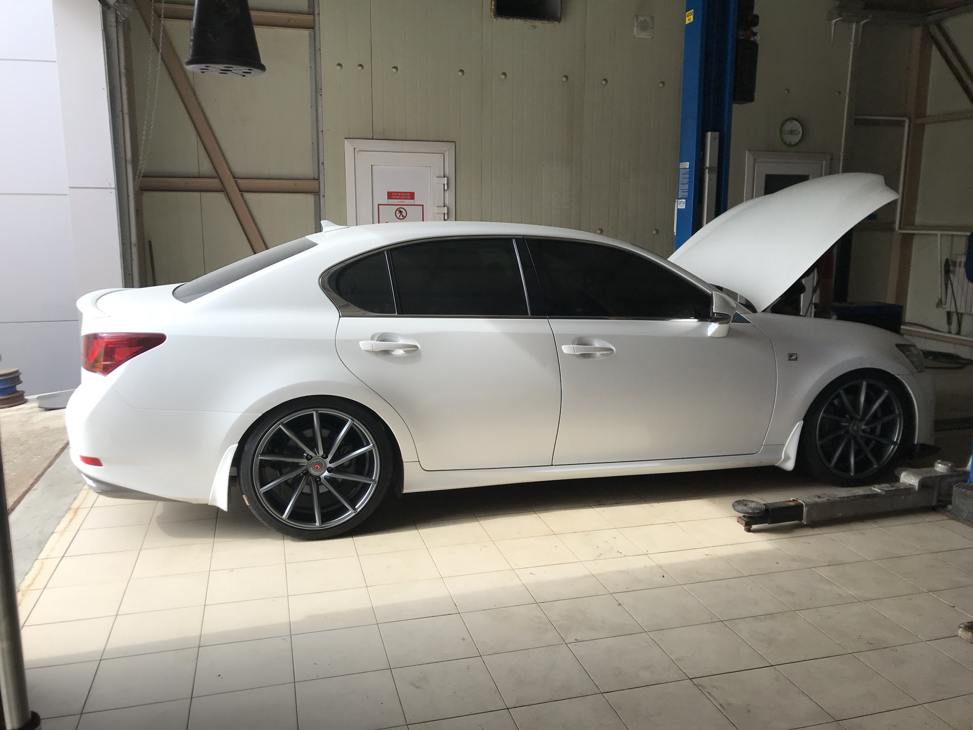 Установка пружин — Lexus GS (L10), 3,5 л, 2013 года | тюнинг | DRIVE2