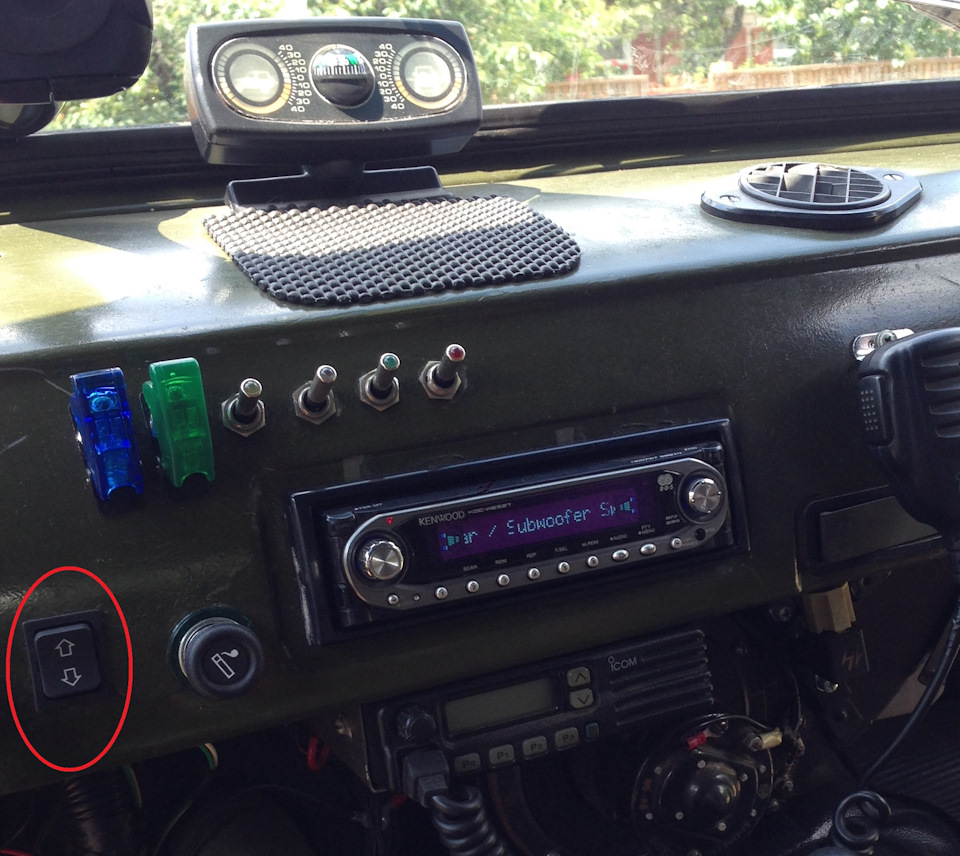 #7 Дистанционный отключатель массы на буханку — УАЗ 452, 2,4 л, 1989 ...