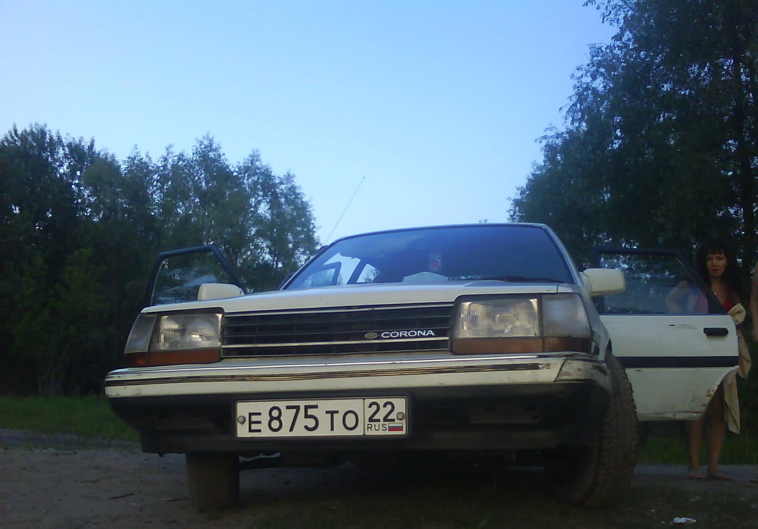 Немного летних фоток — Toyota Corona (T150/160), 1,5 л, 1985 года ...