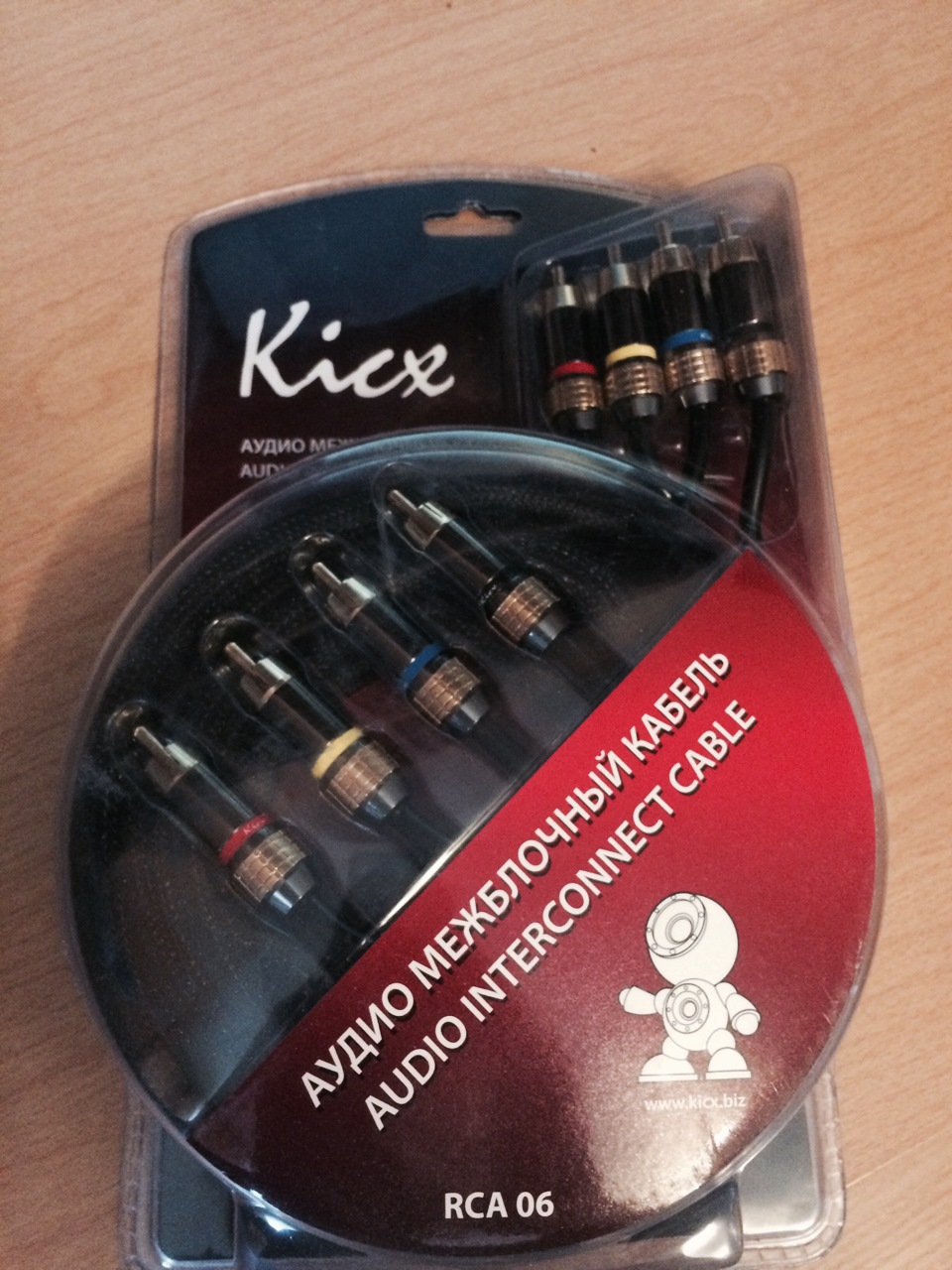 Межблочники kicx rca 06 — Lada Приора седан, 1,6 л, 2010 года | автозвук | DRIVE2