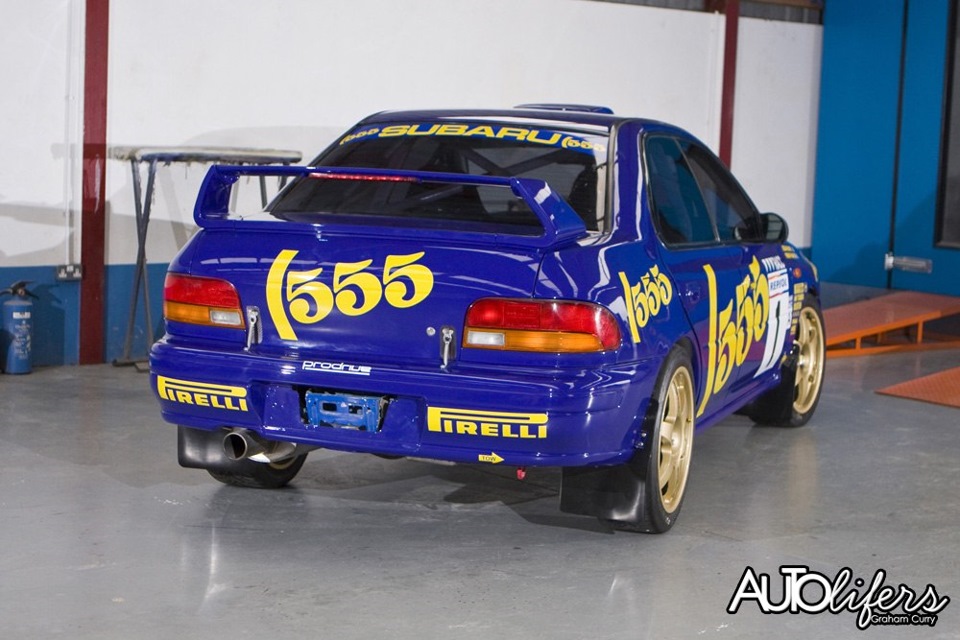 И друзья из Англии выручают!) Винил Subaru GC8 555 Колин Макрей Rally ...