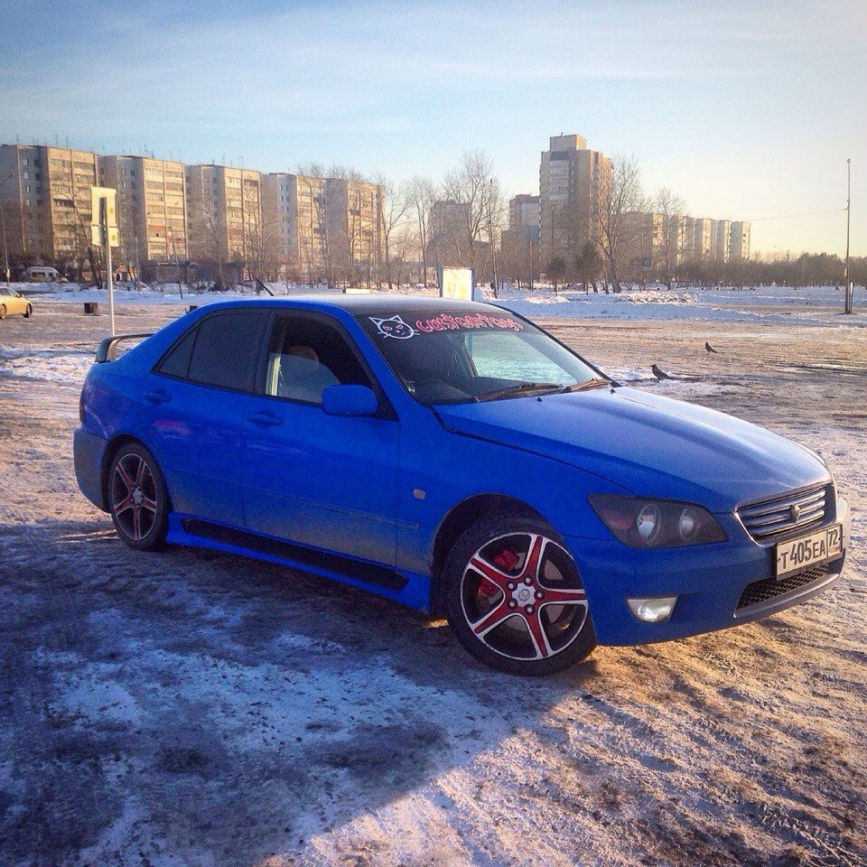 После зимовки… — Toyota Altezza, 2 л, 1999 года | стайлинг | DRIVE2