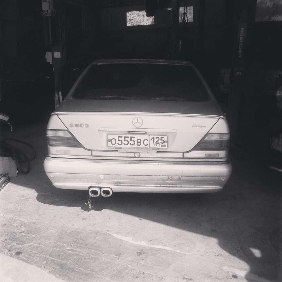 Подъемник и диагноз кабана) — Mercedes-Benz S-Class (W140), 5 л, 1996 ...
