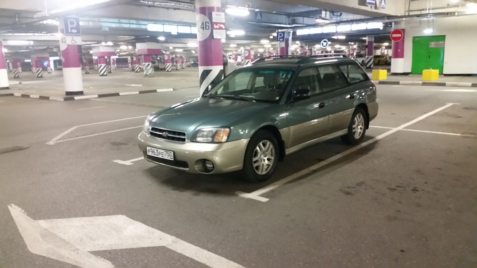 Стабилизаторы стекол — Subaru Legacy Outback (BE/BH), 2,5 л, 2000 года ...