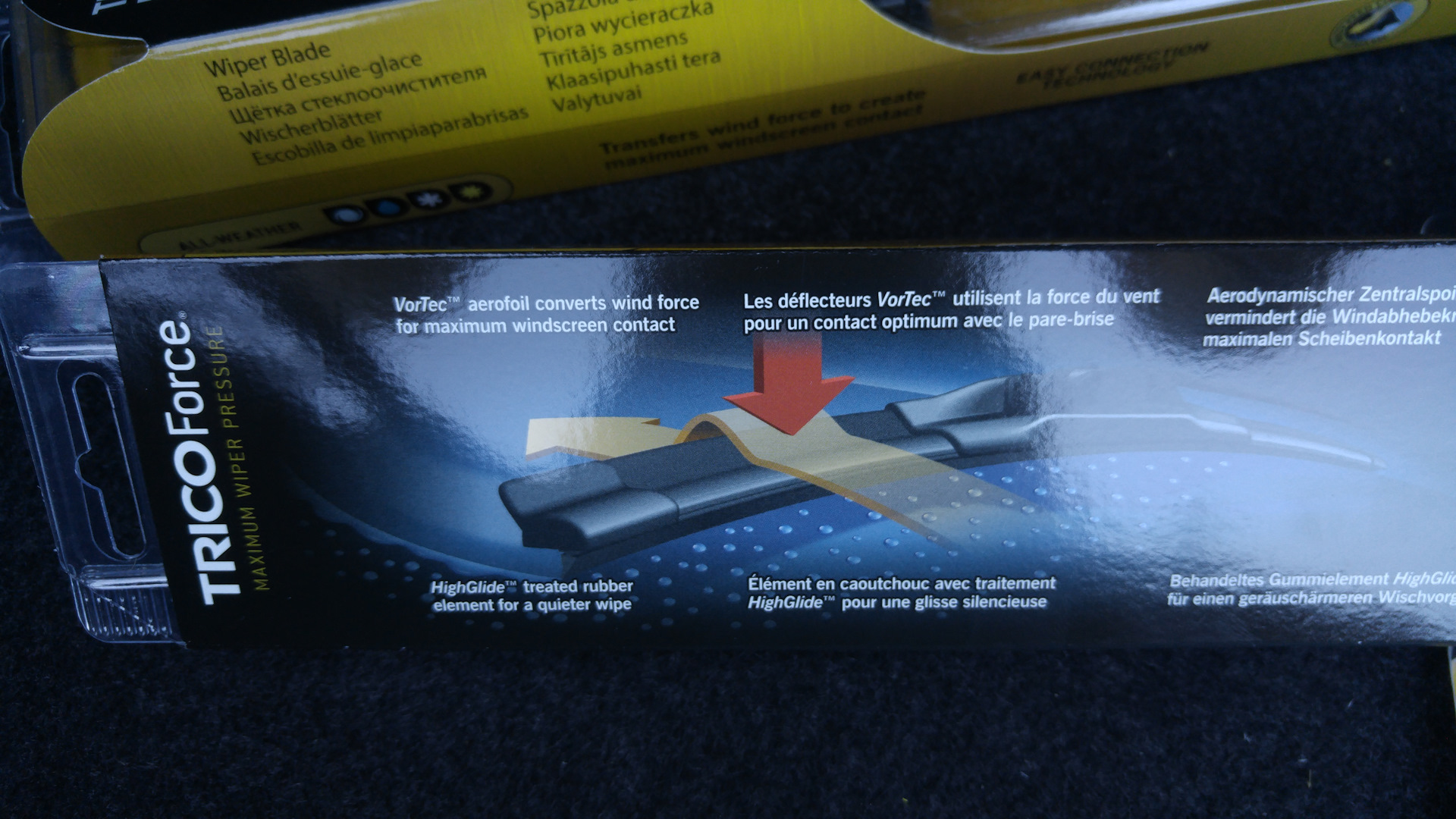 Новые дворники Trico Force — Toyota Camry (XV40), 3,5 л, 2007 года | аксессуары | DRIVE2