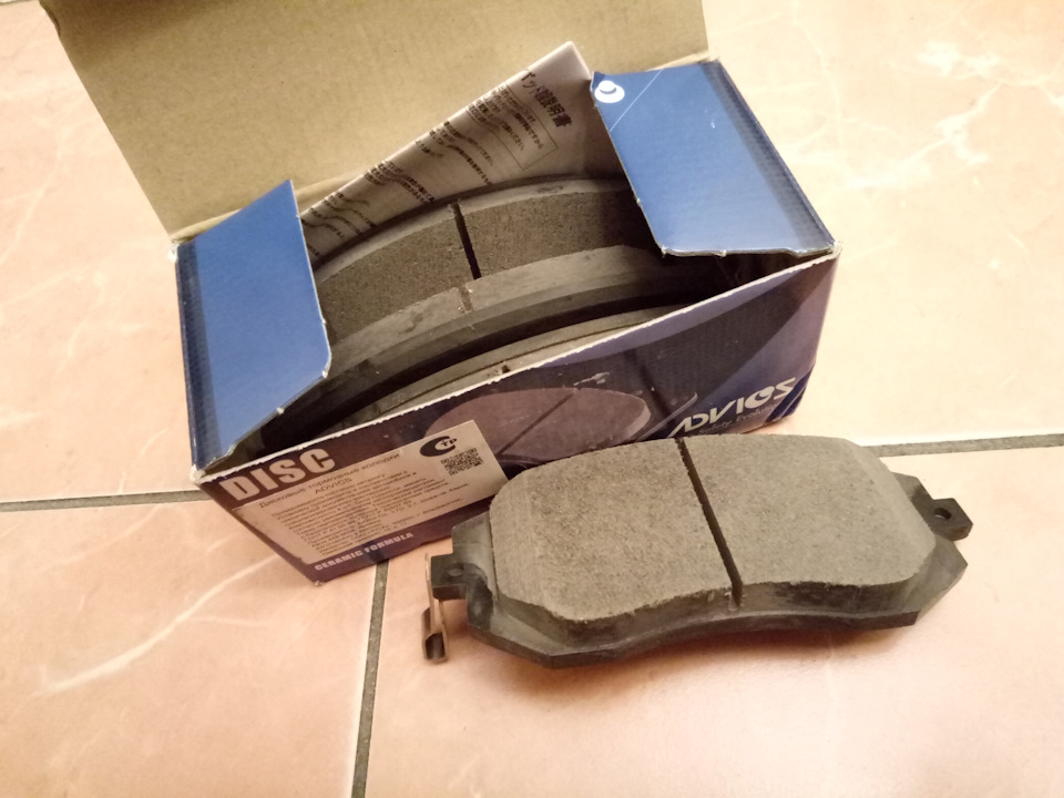 Расходники для ТО и замены передних тормозов — Subaru Forester (SJ), 2,5 л, 2013 года | запчасти ...