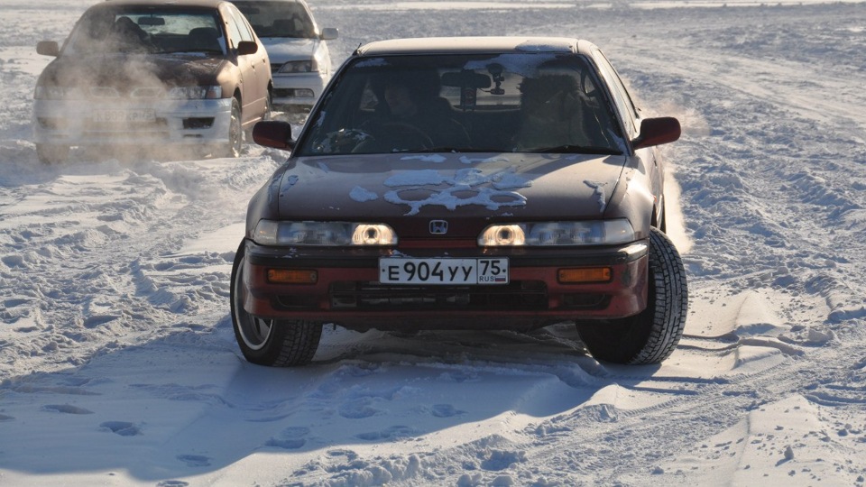 Honda Integra (DA5-DA9/DB1-DB2) 1.6 бензиновый 1989 | milano red на DRIVE2